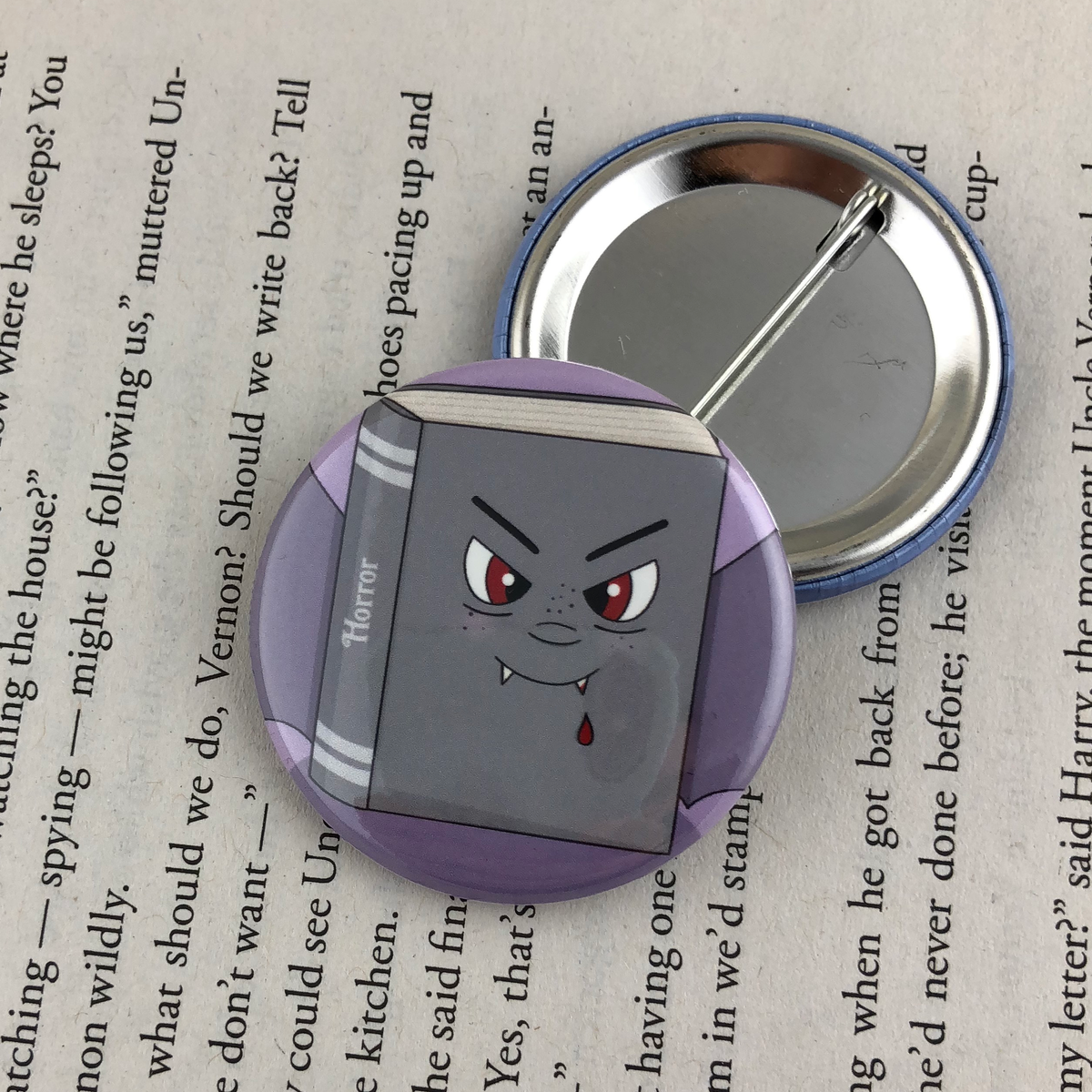 Book Genre Buttons – LitNerd